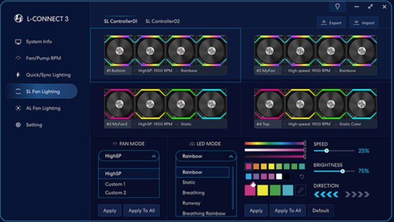 L-Connect 3 is Here - Lian Li's Latest Update to its RGB Software